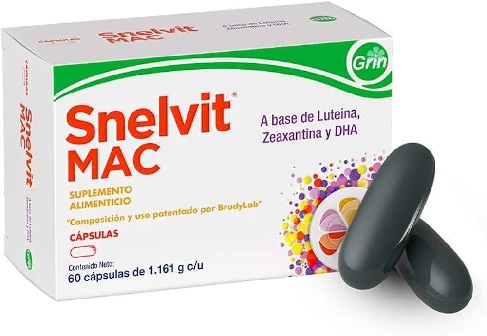 SNELVIT MAC C/60 CAPSULAS - Positive Vision Center