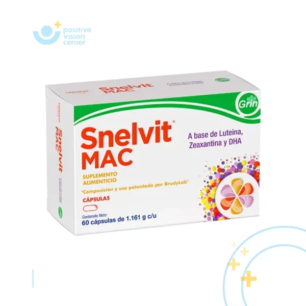 SNELVIT MAC C/60 CAPSULAS - Positive Vision Center